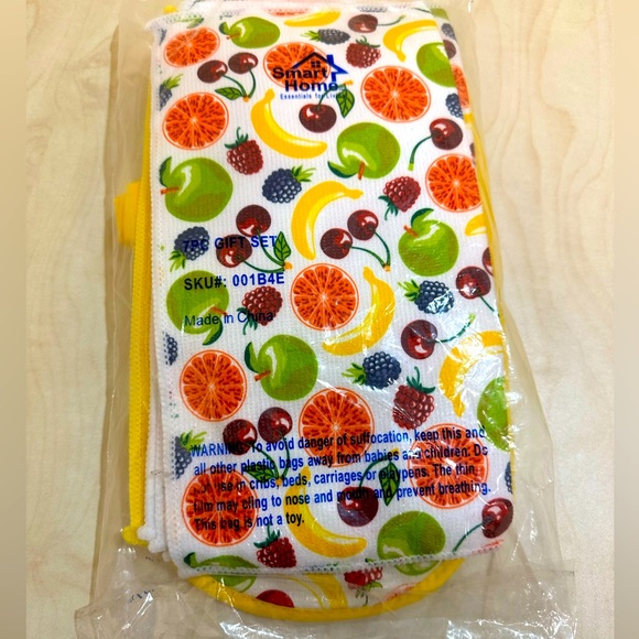 Smart Home | Kitchen | Smart Home Dish Towels 7 Pc Set Yellow With ...